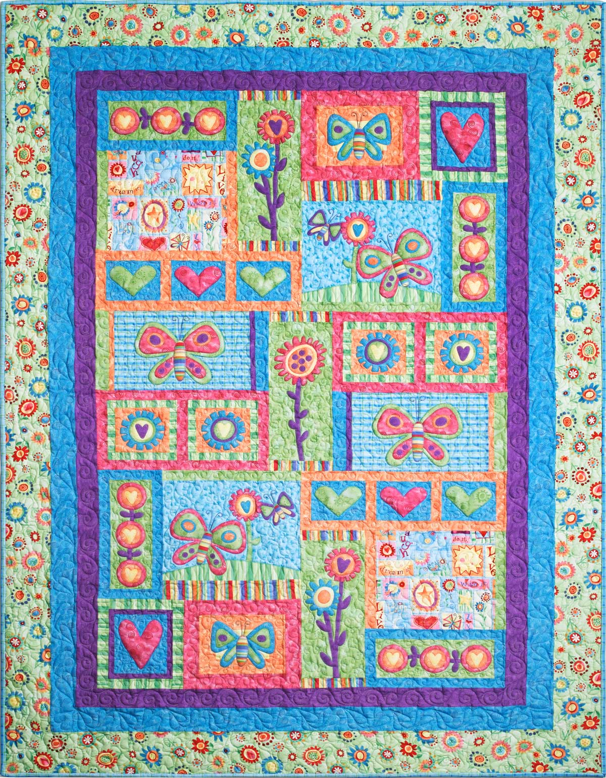 Sweet Dreams Pattern - Kids Quilts