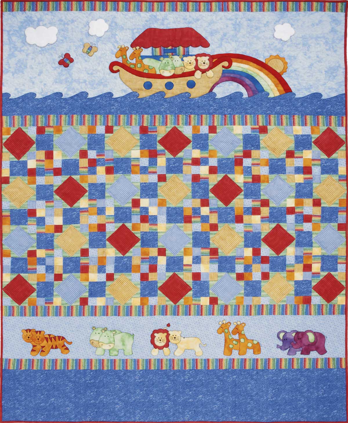 Two by Two Pattern - Kids Quilts