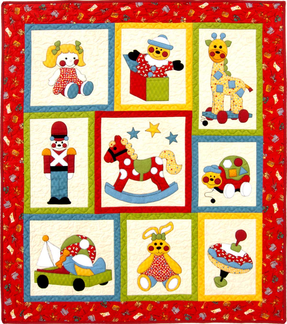Ye Olde Toy Shop Pattern - Kids Quilts
